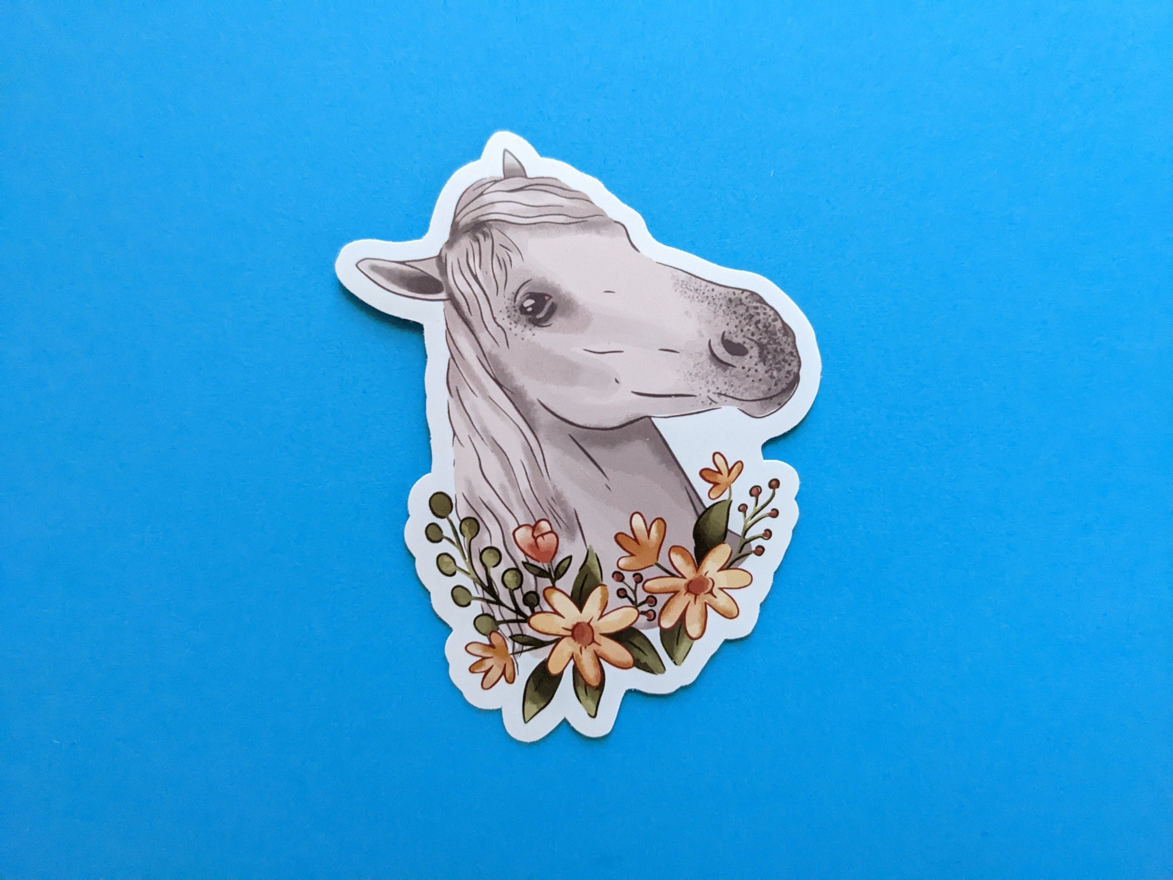 Horse Stickers Pack 6 Vinyl Stickers - Etsy