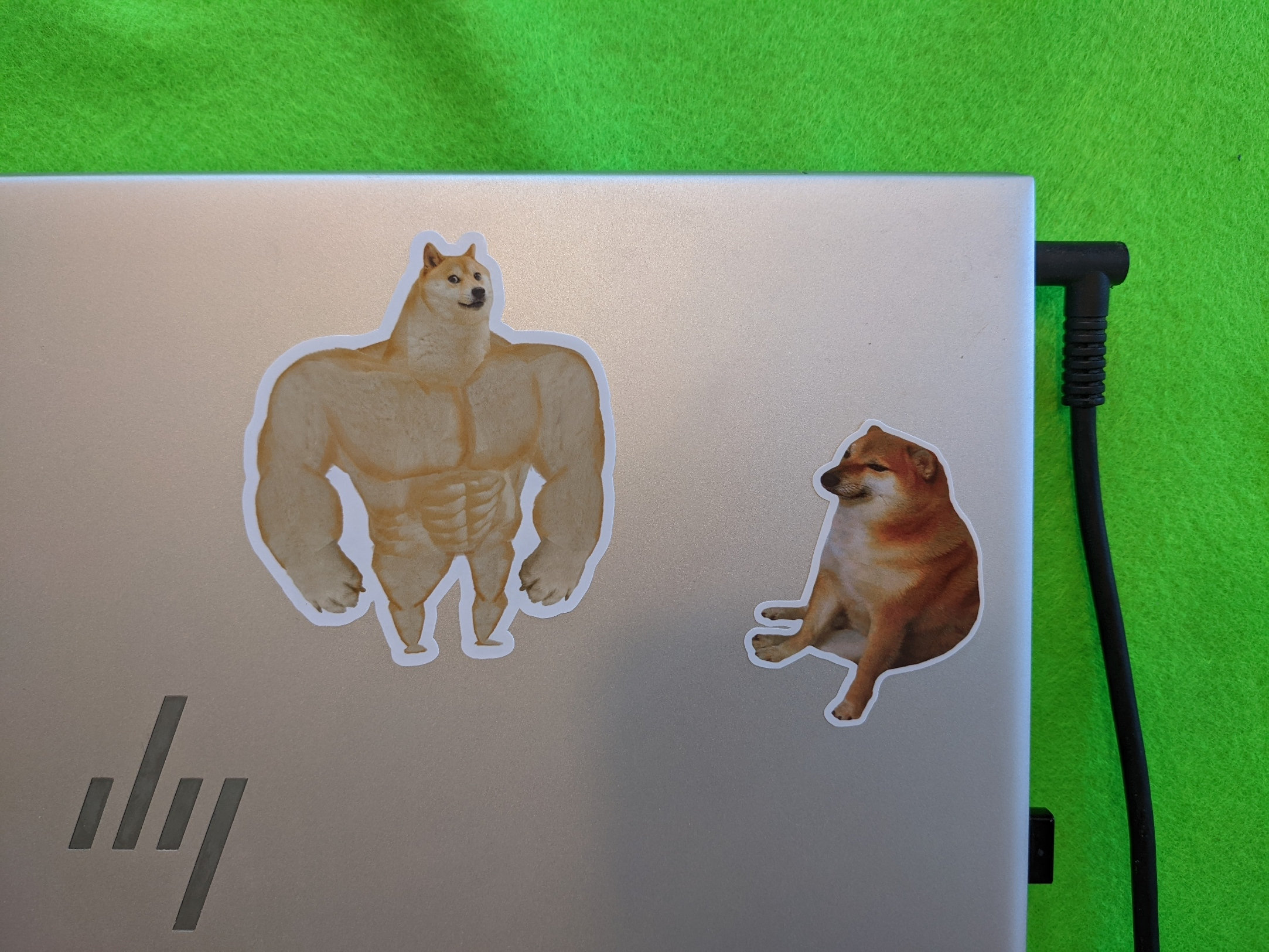 Swole Doge Vs Cheems Stickers Doge Sticker Cute Sticker | Etsy