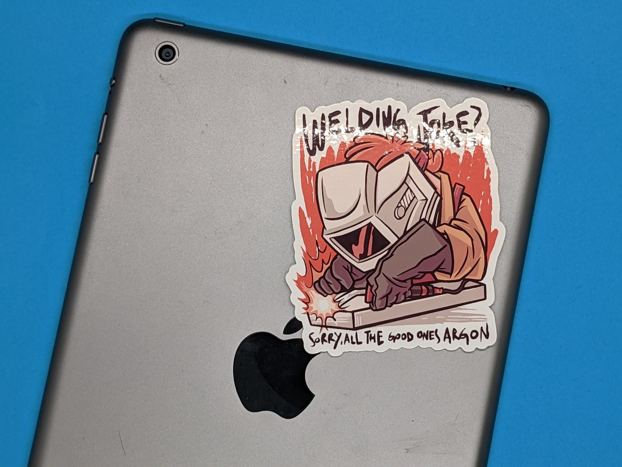Welding Joke Sticker Welding Sticker Welding Hood Stickers - Etsy