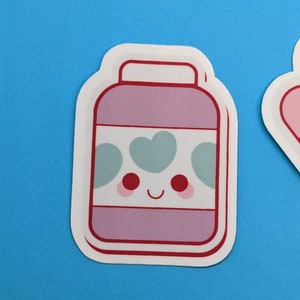 Cute Kawaii Pharmacy Stickers, Pharmacist Sticker for Laptop, Pharmacy ...