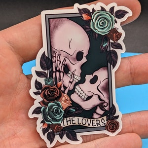 Till Death Sticker Collection Togetheer Forever, the Lovers, Skeleton ...