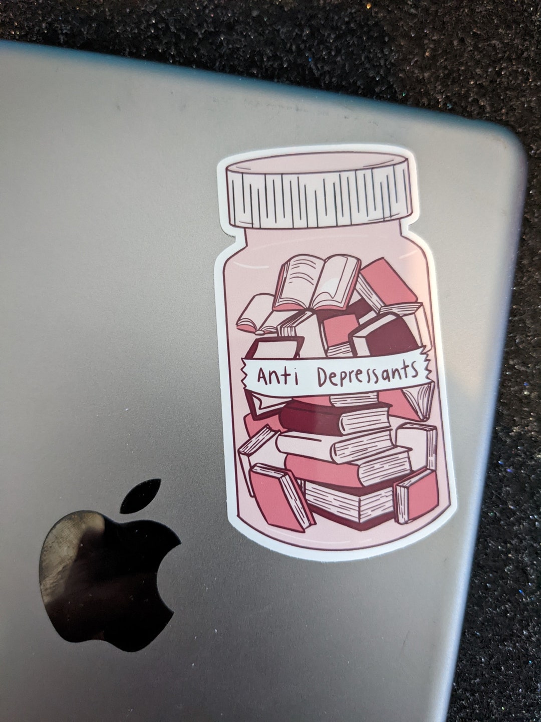 Books Are My Anti-depressant Sticker Vinyl Bookish Stickers for Laptops ...