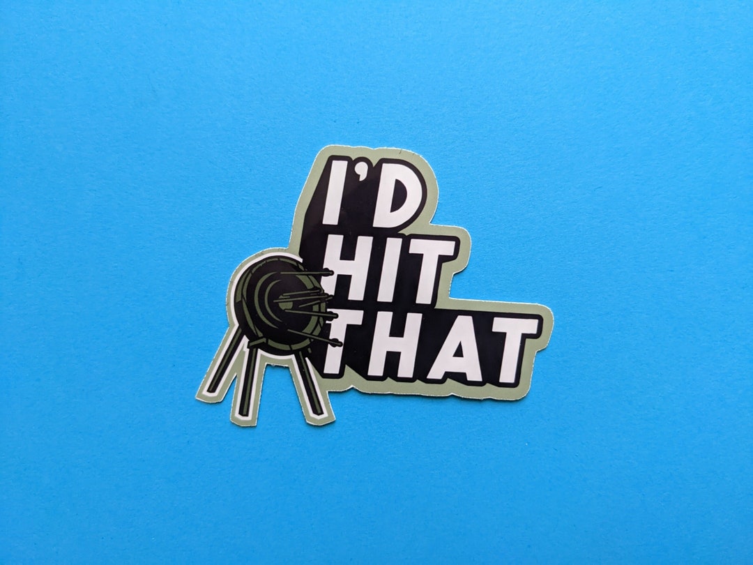 I'd Hit That | Archery Sticker | Archery Vinyl Sticker, Archery Laptop ...