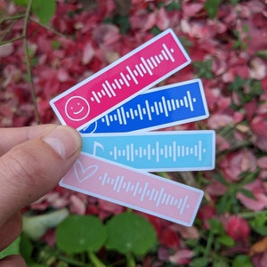 Custom Spotify Code Scan Sticker | 7 Colors + Custom Icons | Custom ...