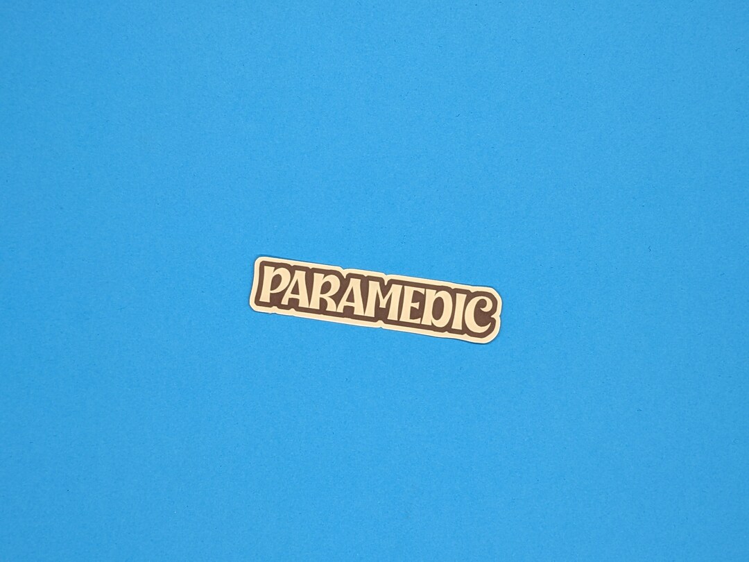 Paramedic Sticker / Gift for Paramedic / EMT Stickers - Etsy