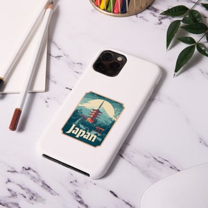 Japan Travel Sticker #002 // Decal for Suitcase, Laptop, Car or Water ...