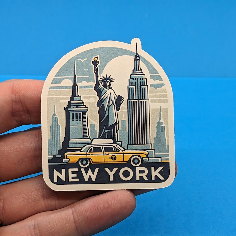 New York Sticker - Etsy