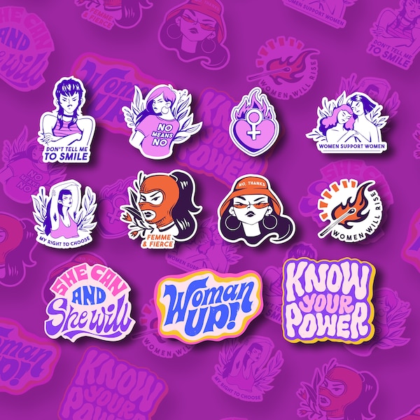 Feminist Stickers - Etsy