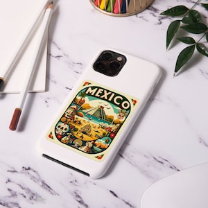 Mexico Travel Sticker #002 // Decal for Suitcase, Laptop, Car or Water ...