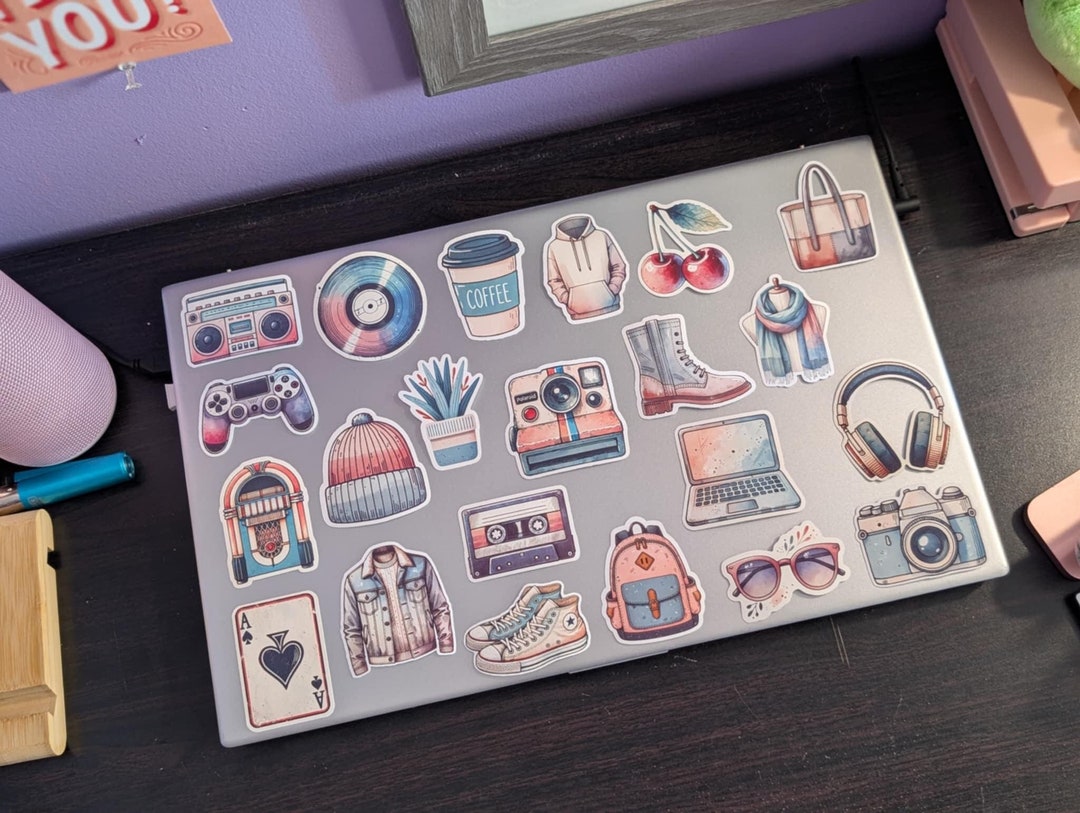 Pinterest Aesthetic Sticker Pack 22 Trendy VSCO Vinyl Stickers for ...