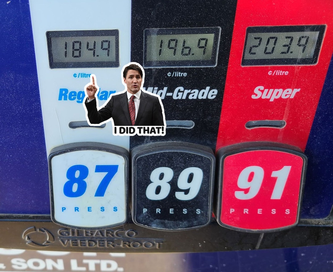 Trudeau I Did That 10 Pack Funny Sticker Waterproof Vinyl Decals Canada ...