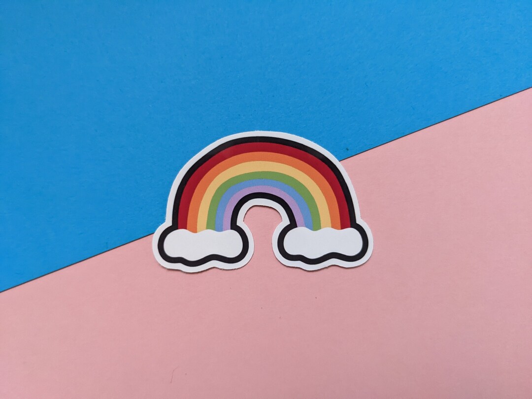 Rainbow Sticker | LGBTQ Stickers | Pride Stickers for Water Bottle, Gay ...