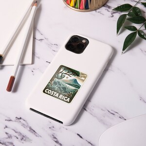 Costa Rica Travel Sticker // Decal for Suitcase, Laptop, Car or Water ...