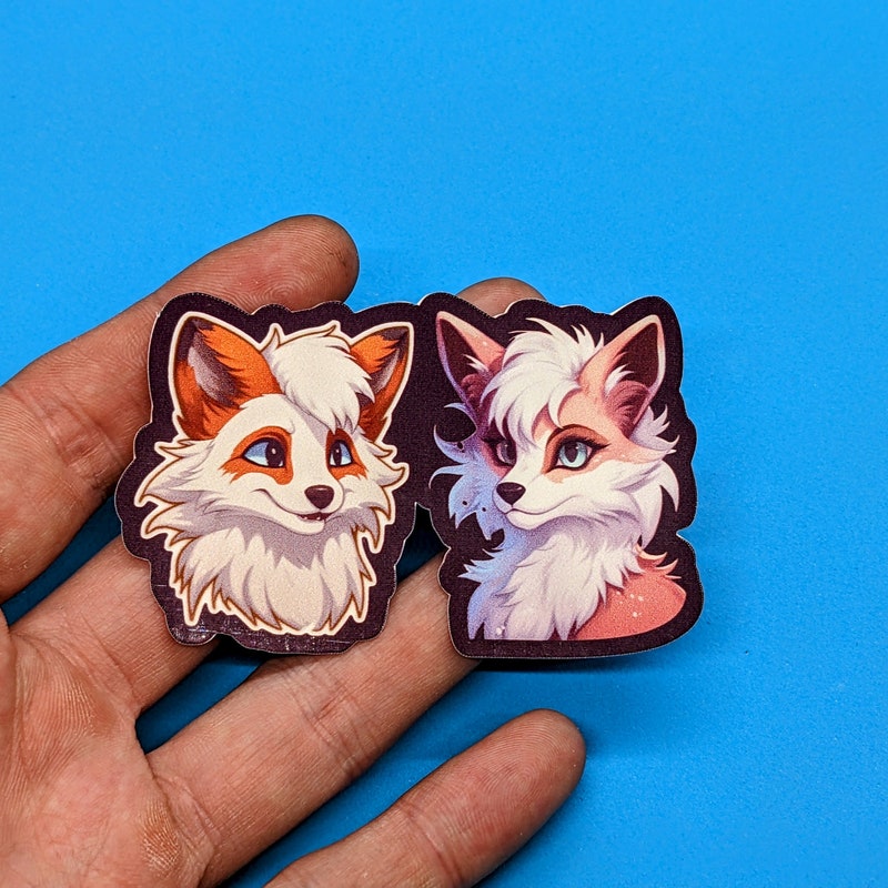 Furry Sticker - Etsy