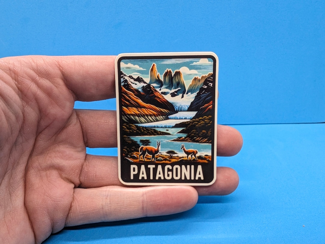Patagonia Travel Sticker // Decal for Suitcase, Laptop, Car or Water ...