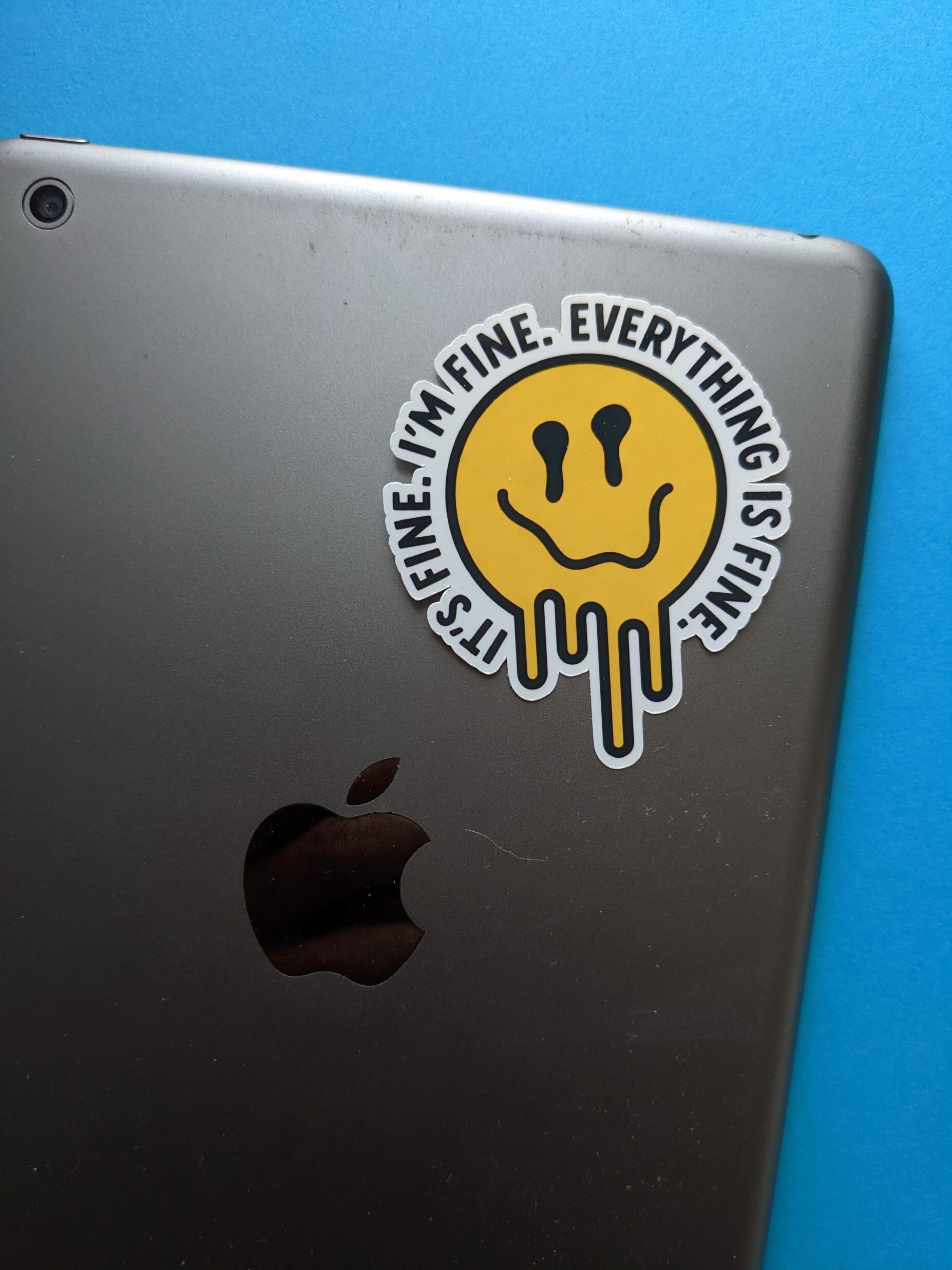 Everything is Fine It's Fine I'm Fine Sticker This - Etsy Canada