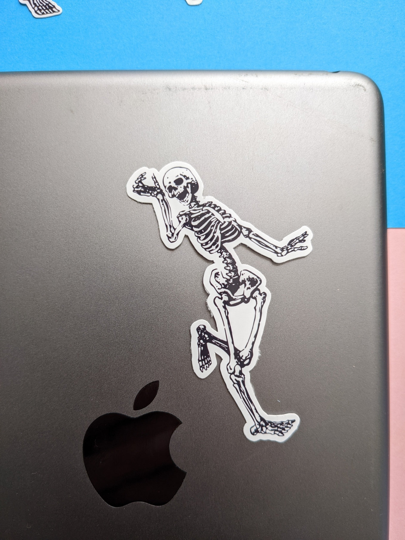 3 Skeleton Dancing Stickers Skeleton Sticker Dance Macabre - Etsy Canada