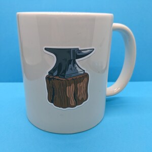 Blacksmith Anvil Sticker Blacksmith Sticker - Etsy