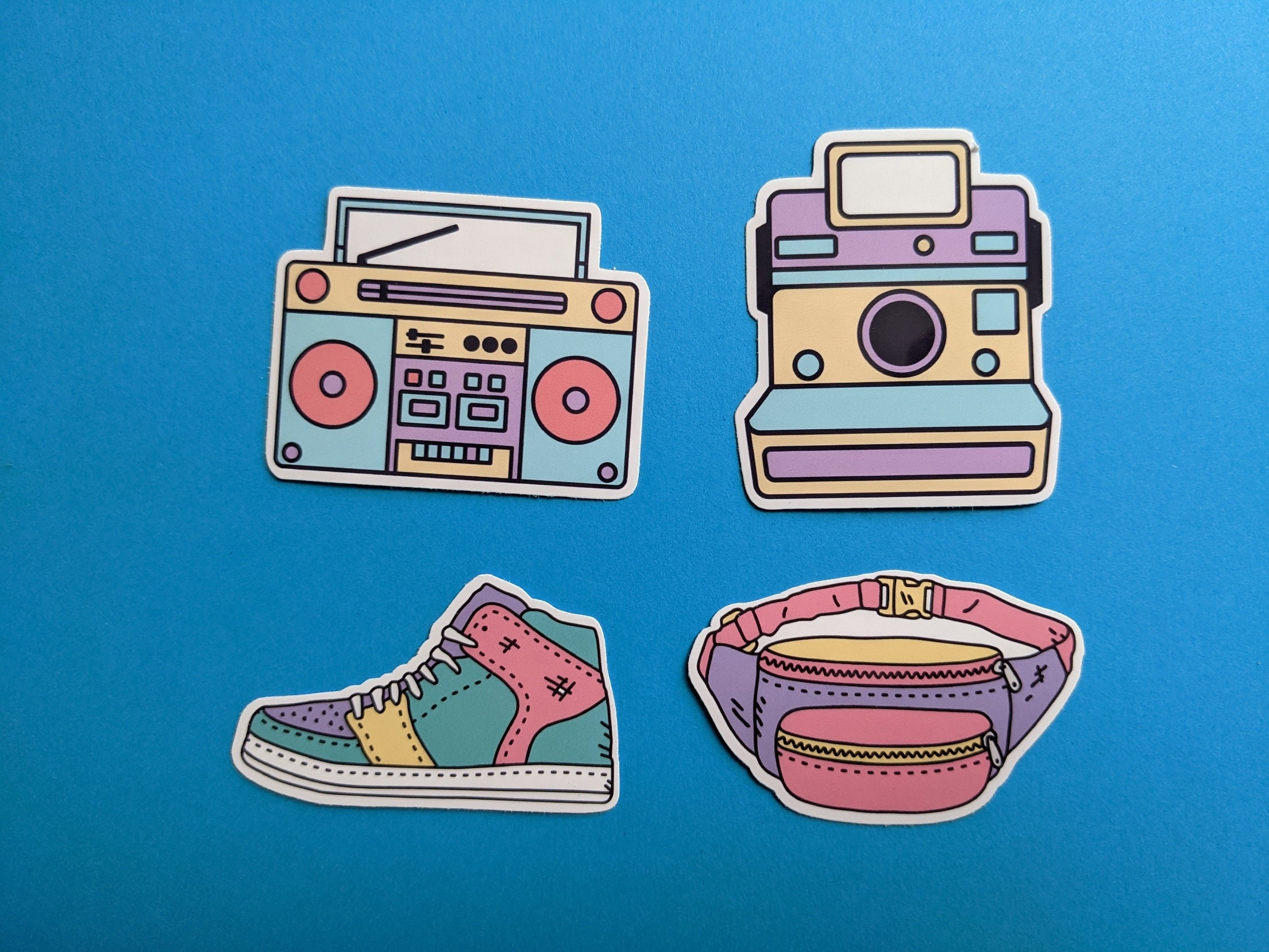 80s Aesthetic Sticker Set 20 Stickers 80s Party 80s - Etsy Canada