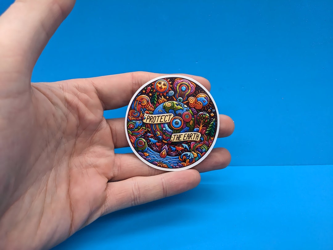 Protect the Earth // Activism Sticker // Save the Planet Decal for ...
