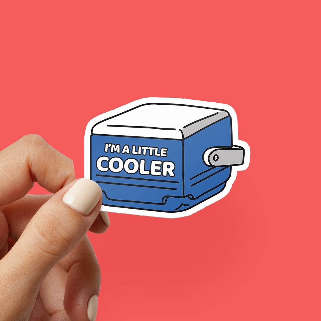 I'm a Little Cooler Sticker, Funny Sticker, Laptop Sticker, Humorous ...