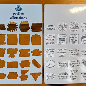 Positive Affirmations Sticker Pack for Daily Inspiration Self-love ...