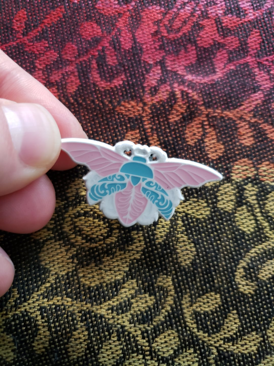 Trans Scarab Pin (soft Enamel With Epoxy) - Etsy