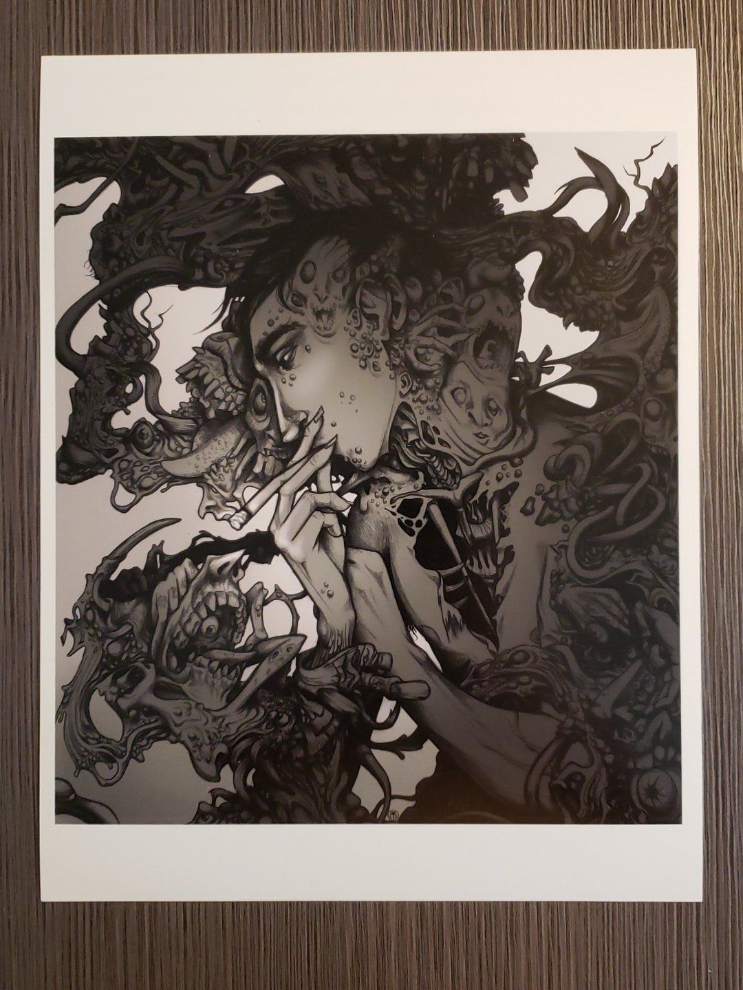 Contagious: Art Print (body Horror) - Etsy