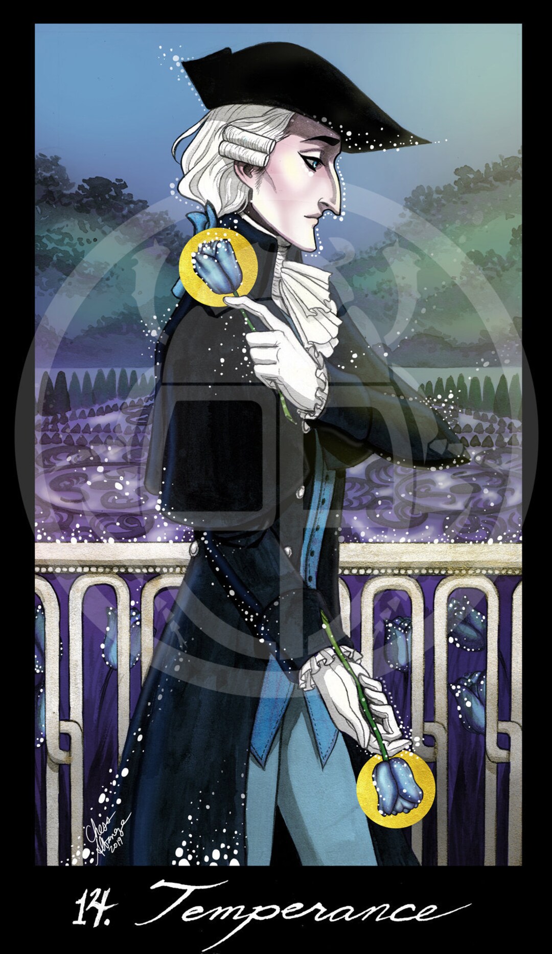 Major Arcana #14: Temperance (print) - Etsy