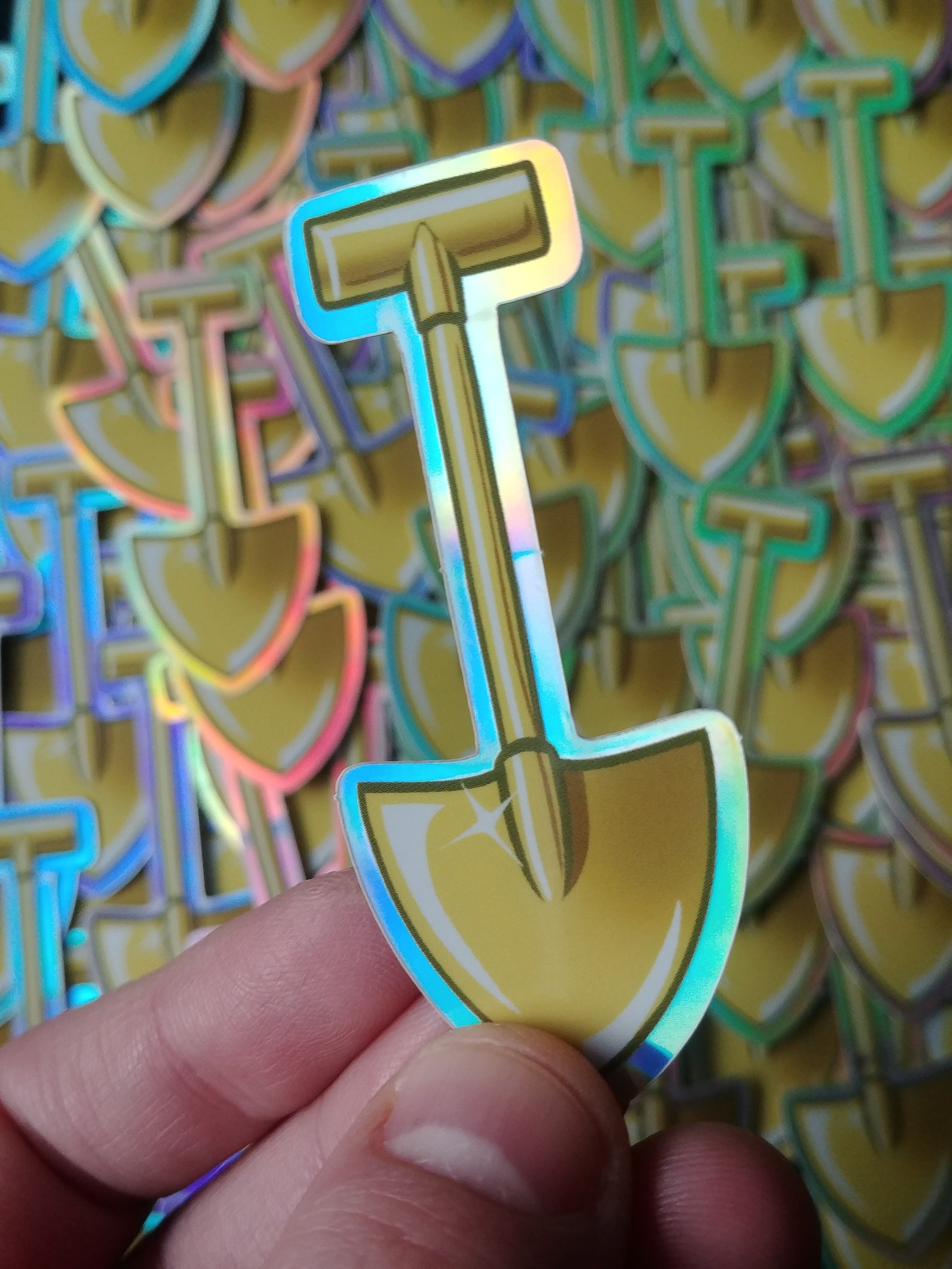 Golden Shovel Sticker twin Peaks-inspired Sticker - Etsy