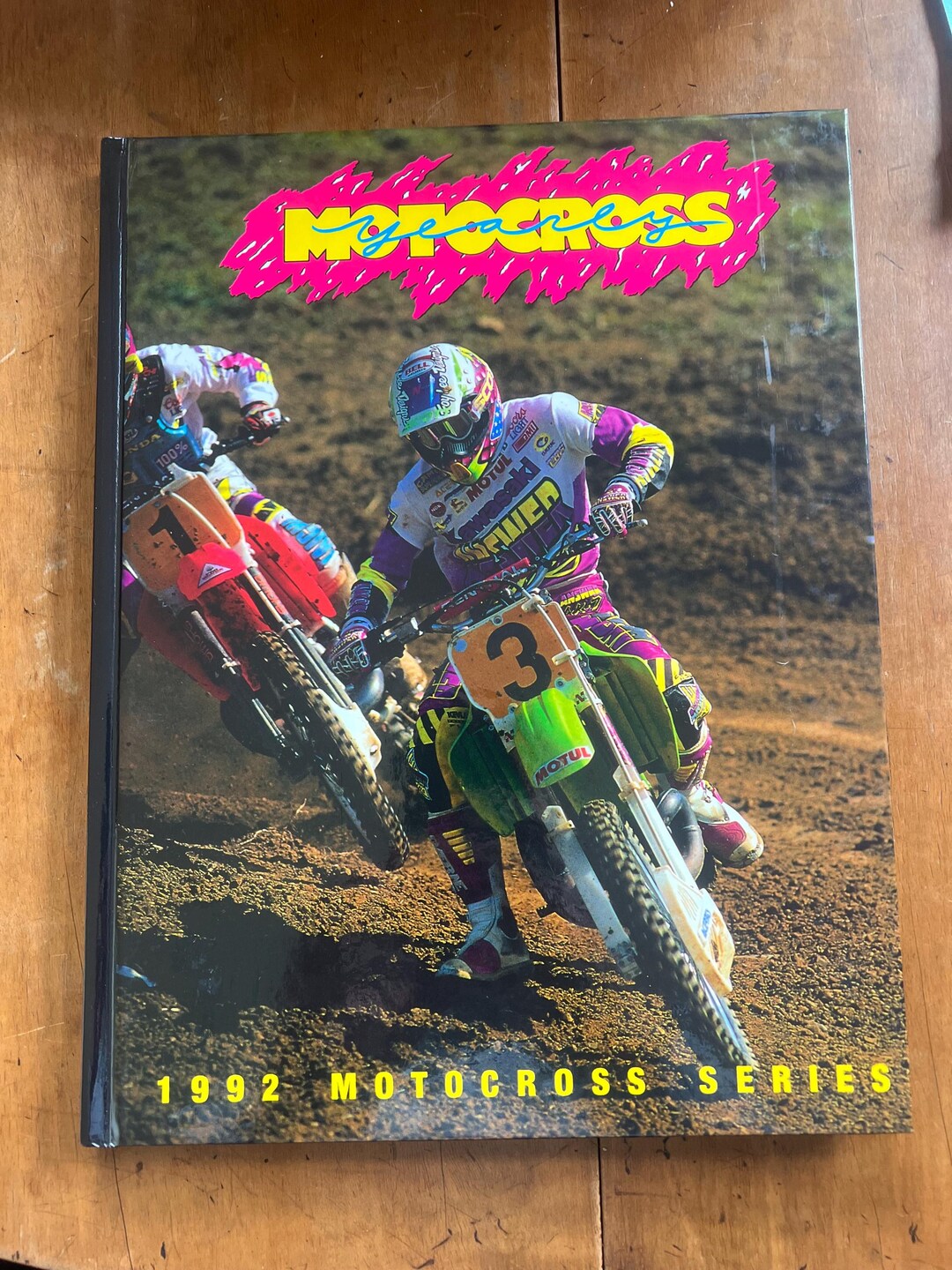 1992 Motocross Yearly Photo Book - Free Shipping! - Etsy