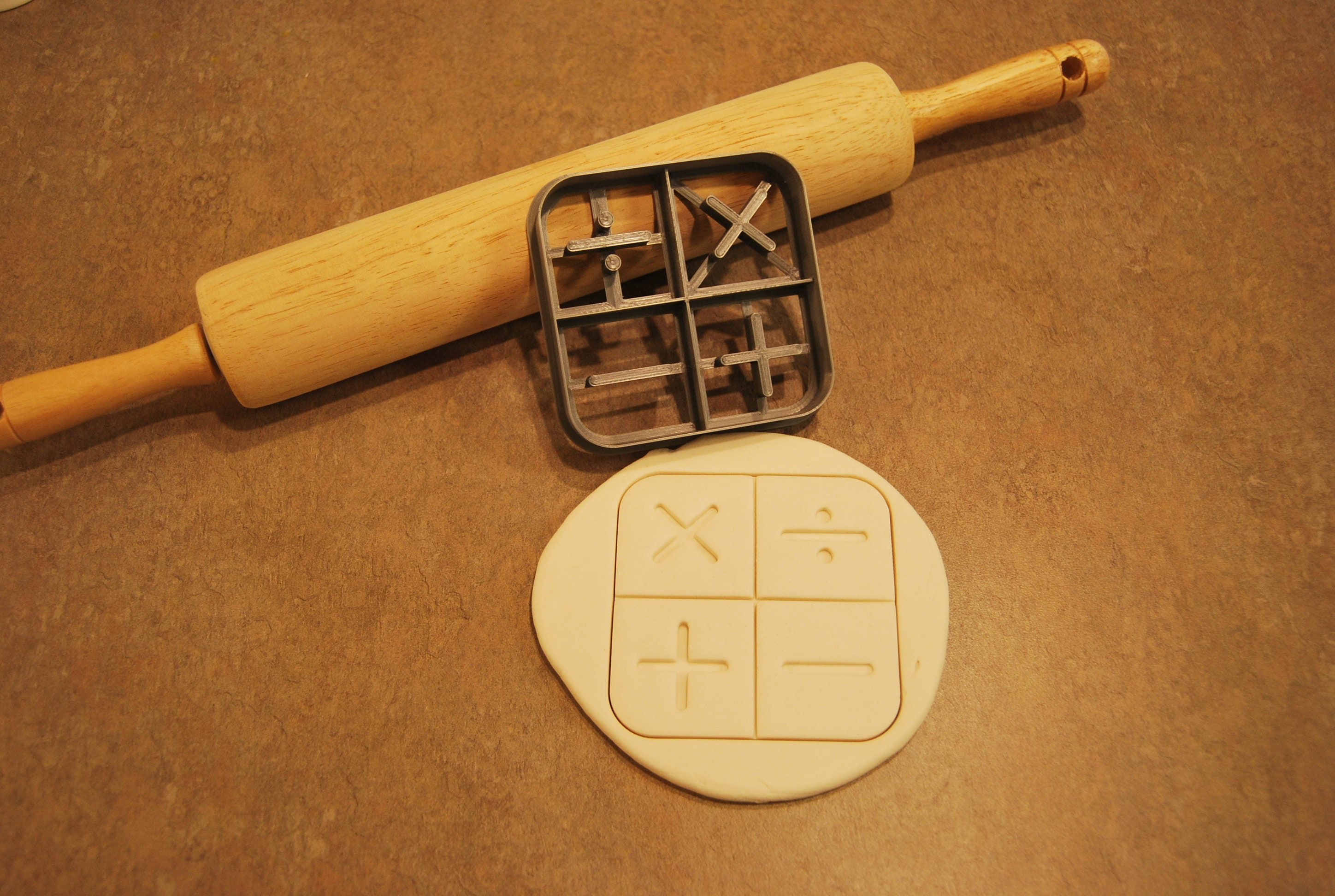 Math Symbols Cookie Cutter | Calculator School Teacher Mathematics Nerd ...