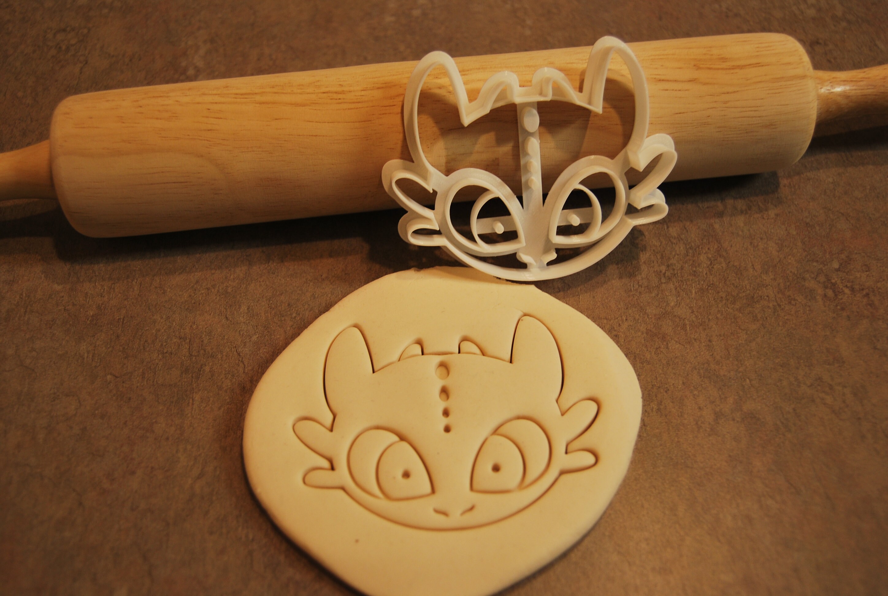 Cute Toothless Light Fury Dragon Cookie Cutter - Etsy