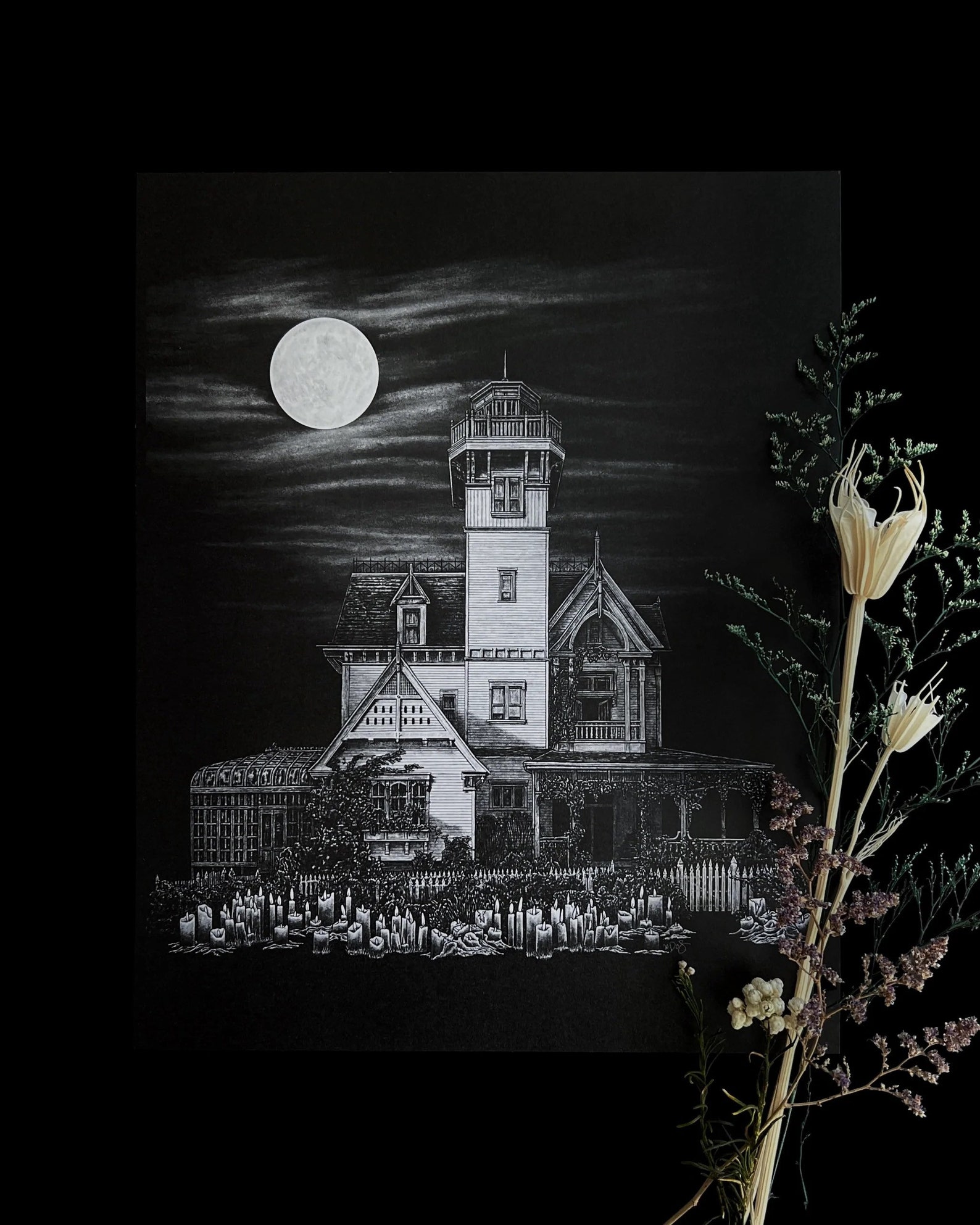 Practical Magic House 8x10 Print - Etsy