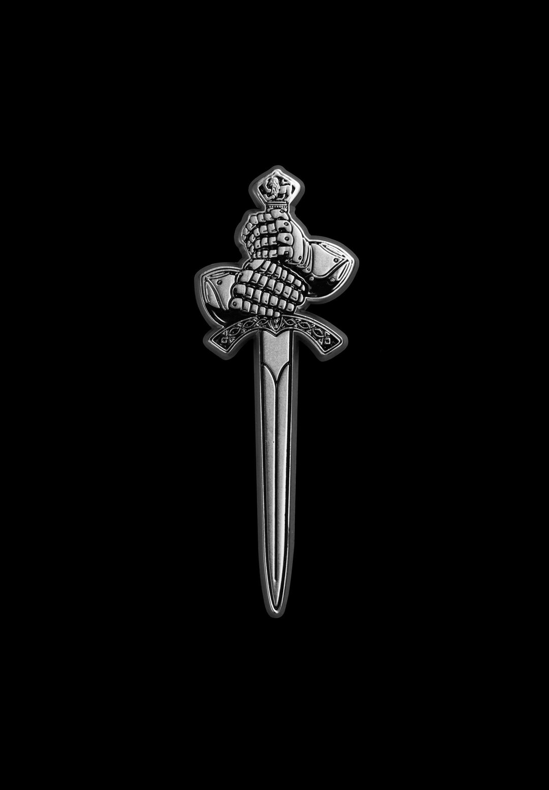 Sword & Gauntlets Pin - Etsy