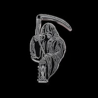 Grim Reaper Pin - Etsy