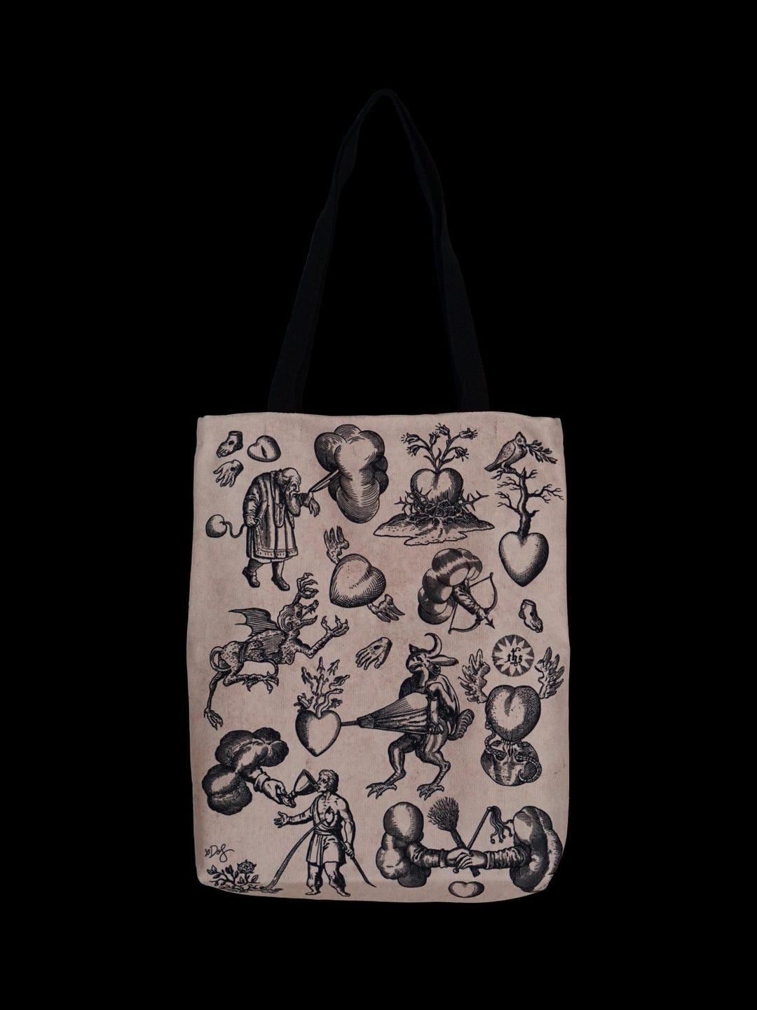 Emblemata Sacra V1 Tote Bag - Etsy