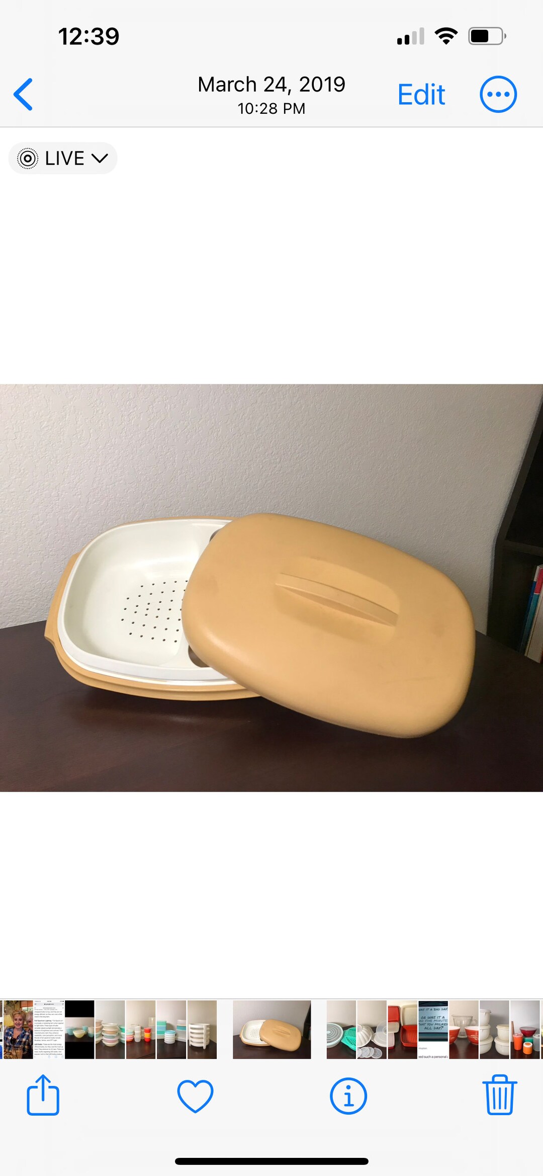 Vintage Tupperware Vegetable Steamer - Etsy