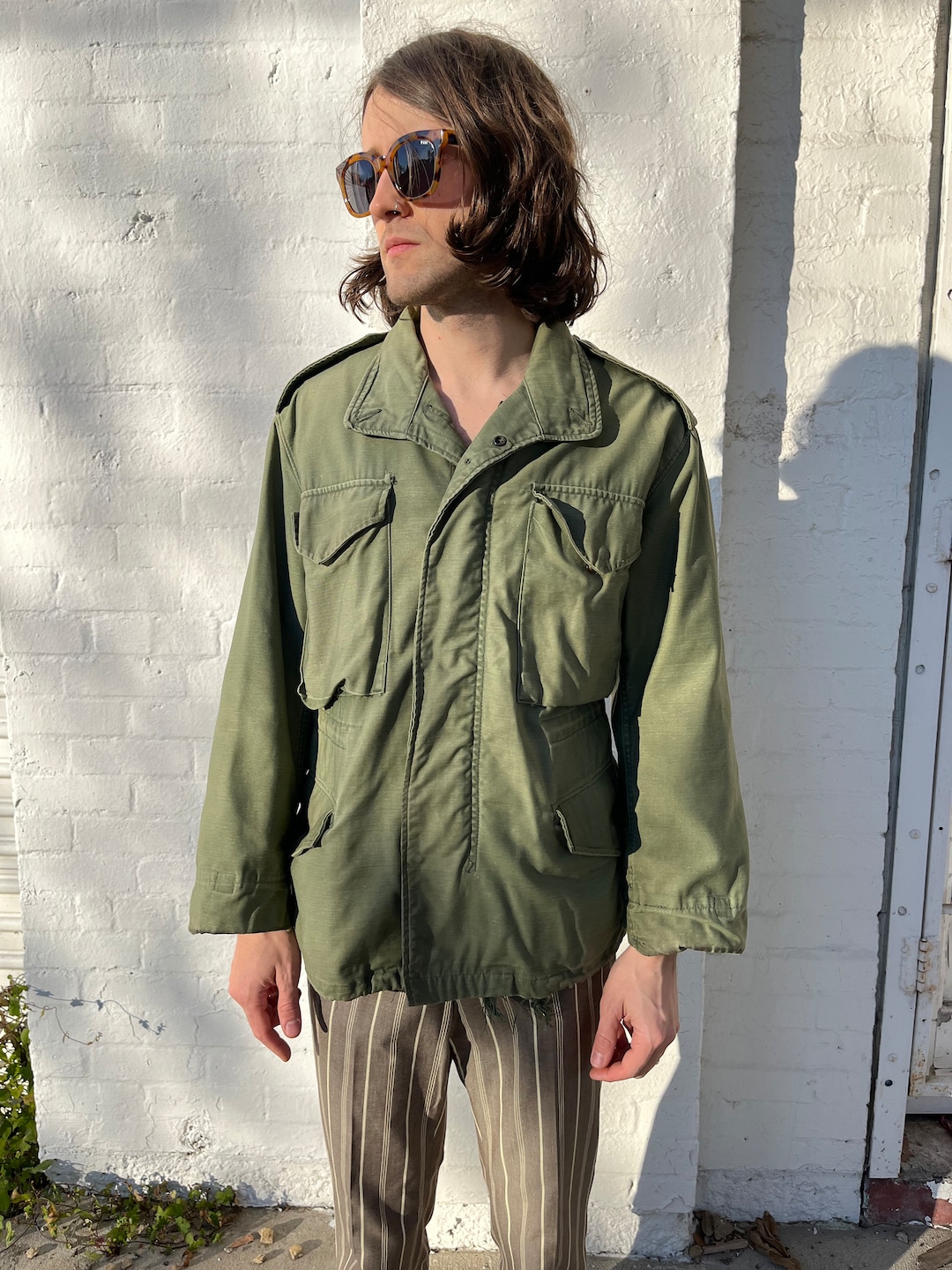 US Army Field OG 107 Jacket - Etsy