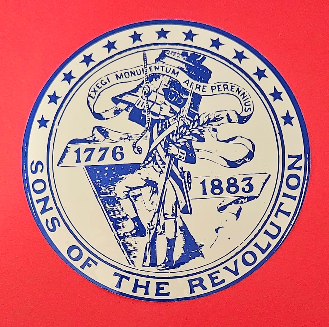 Sons of the Revolution Decal, Sticker - Etsy