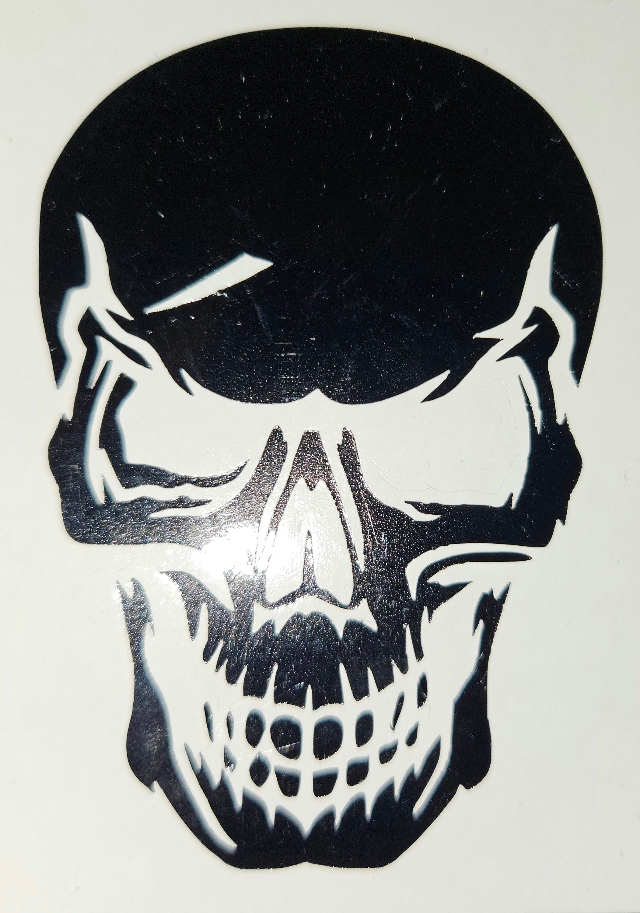 Helmet Skull Decal Sticker - Etsy