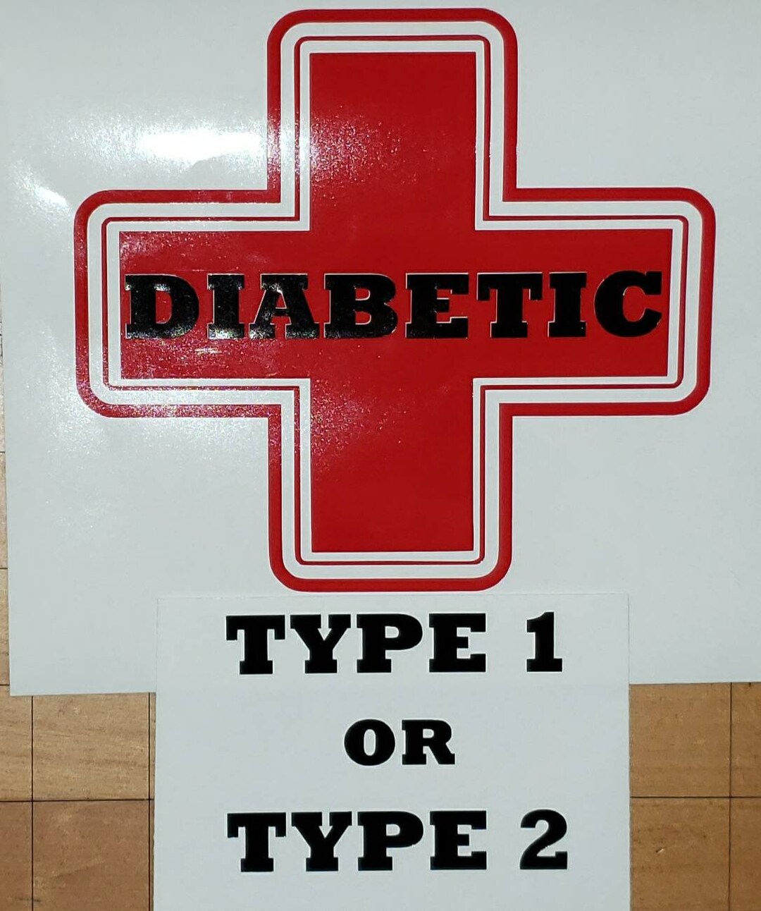 Diabetic Decal - Etsy