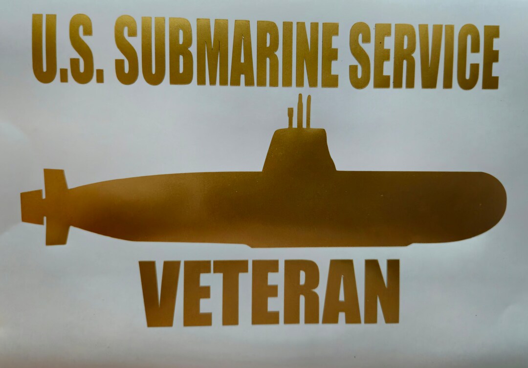 US Submarine Service Decal Sticker - Etsy