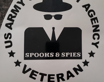 Army Security Agency Spooks N Spies Cap ASA Hats | Etsy