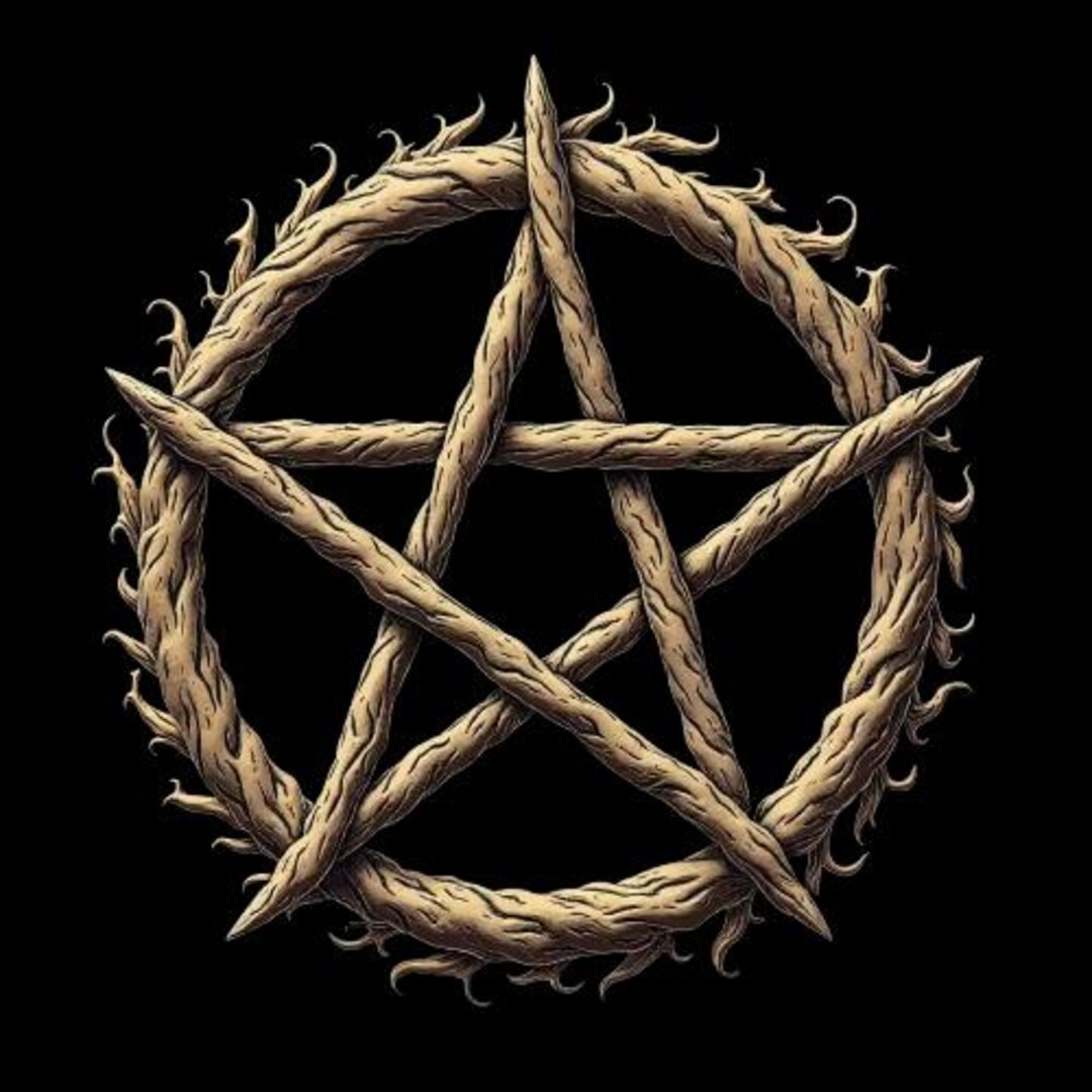 Witches Pentagon DTF Iron on Transfer - Etsy