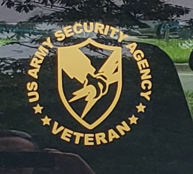 Army Security Agency, ASA Decal - Etsy