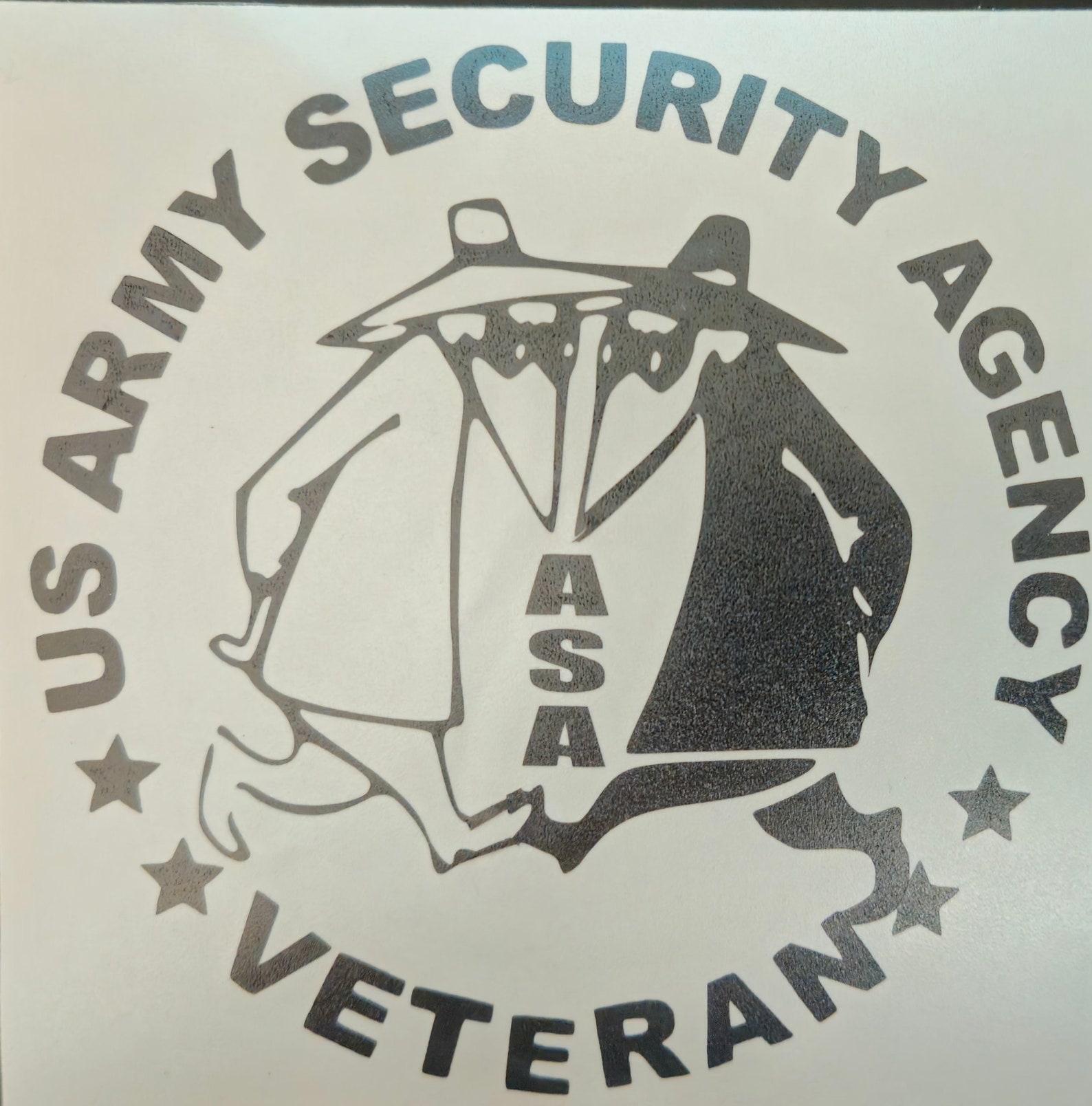 ASA Army Security Agency Spy VS Spy Vinyl Decal Sticker - Etsy