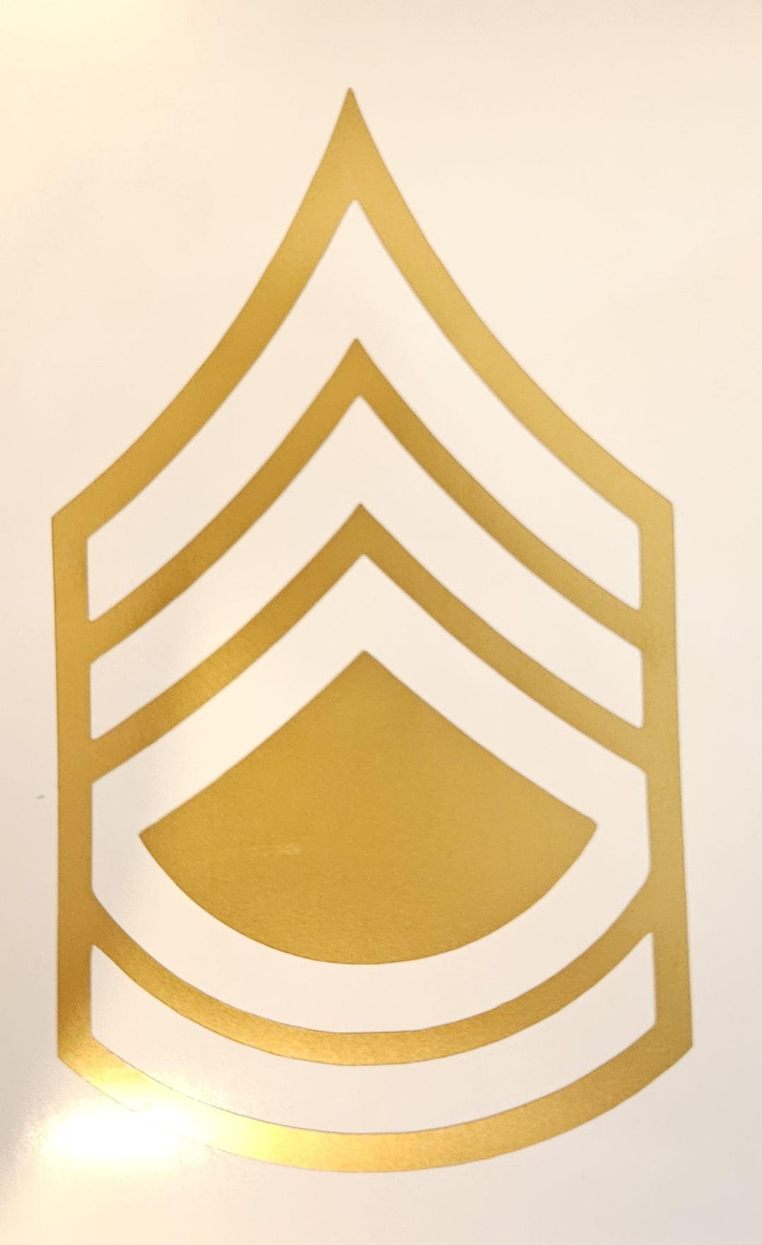 U.S. Army Rank Decal Sticker - Etsy