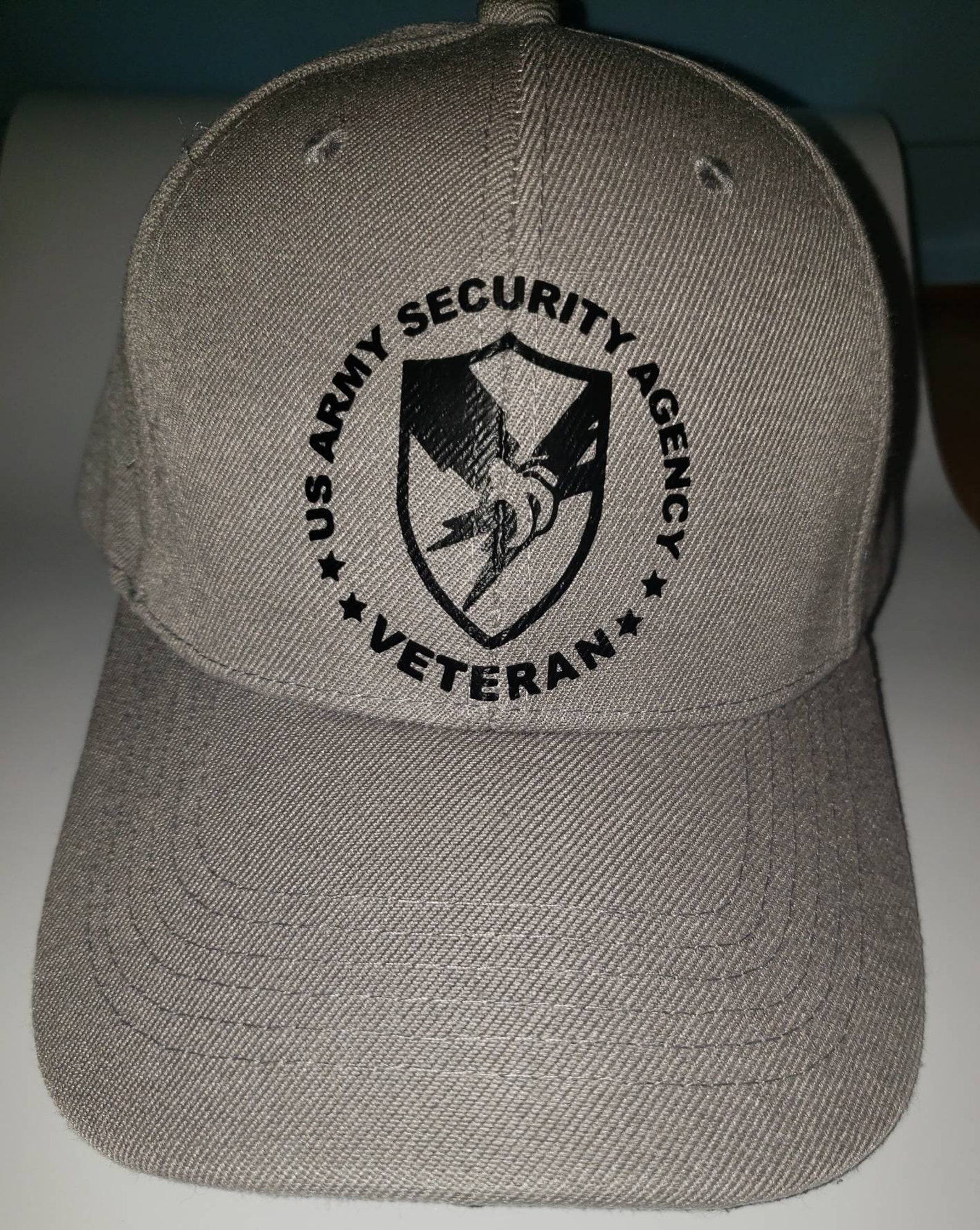 Army Security Agency Cap. Veteran ASA Hat. My Signature Cap. - Etsy ...