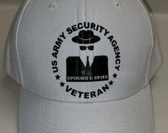 Army Security Agency Spooks N Spies Cap ASA Hats | Etsy